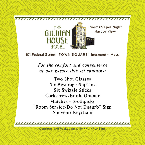 Gilman House Lounge Hospitality Set – The HPLHS Store